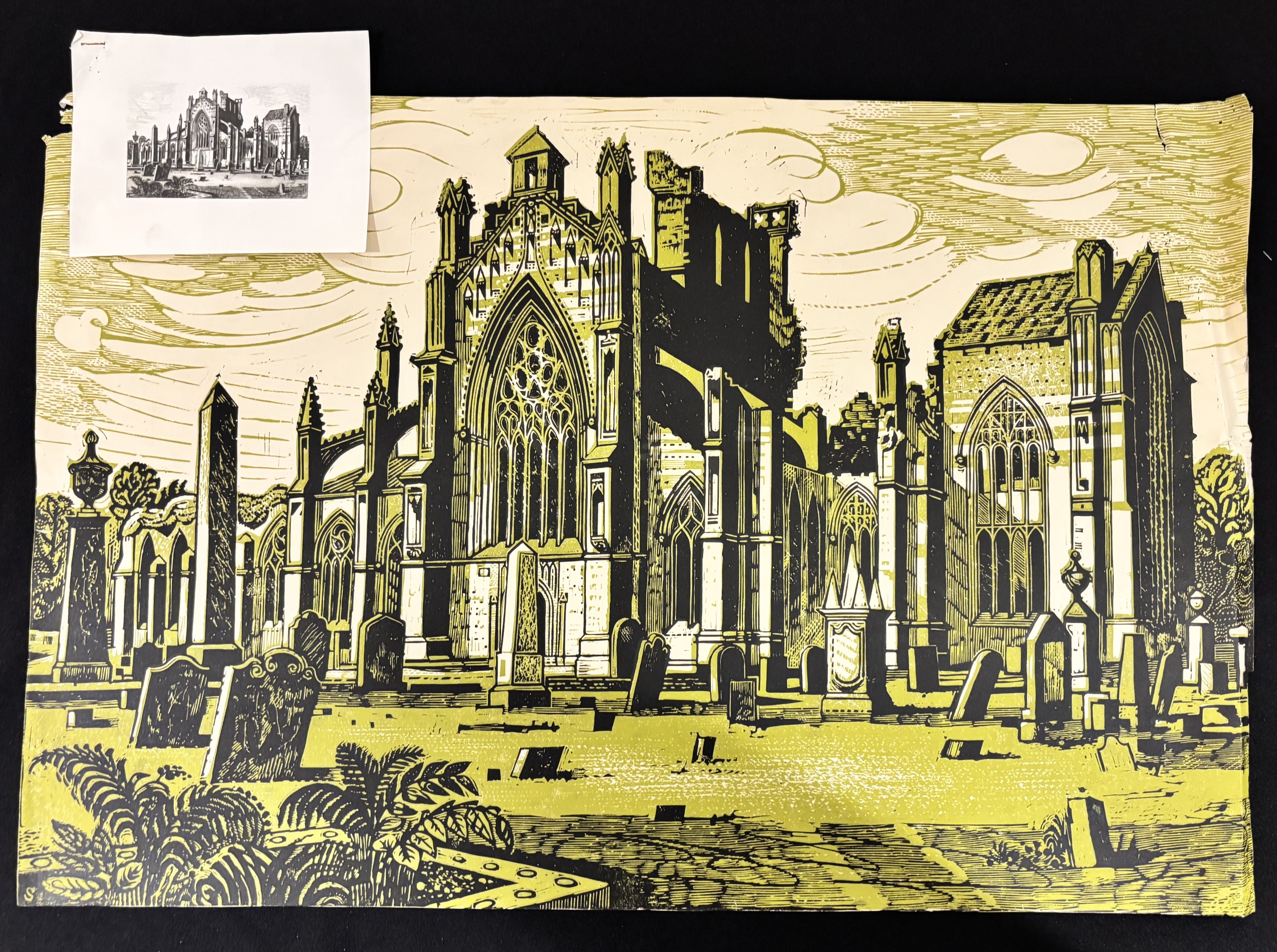 Laurence Scarfe | Melrose Abbey (1958) | MutualArt