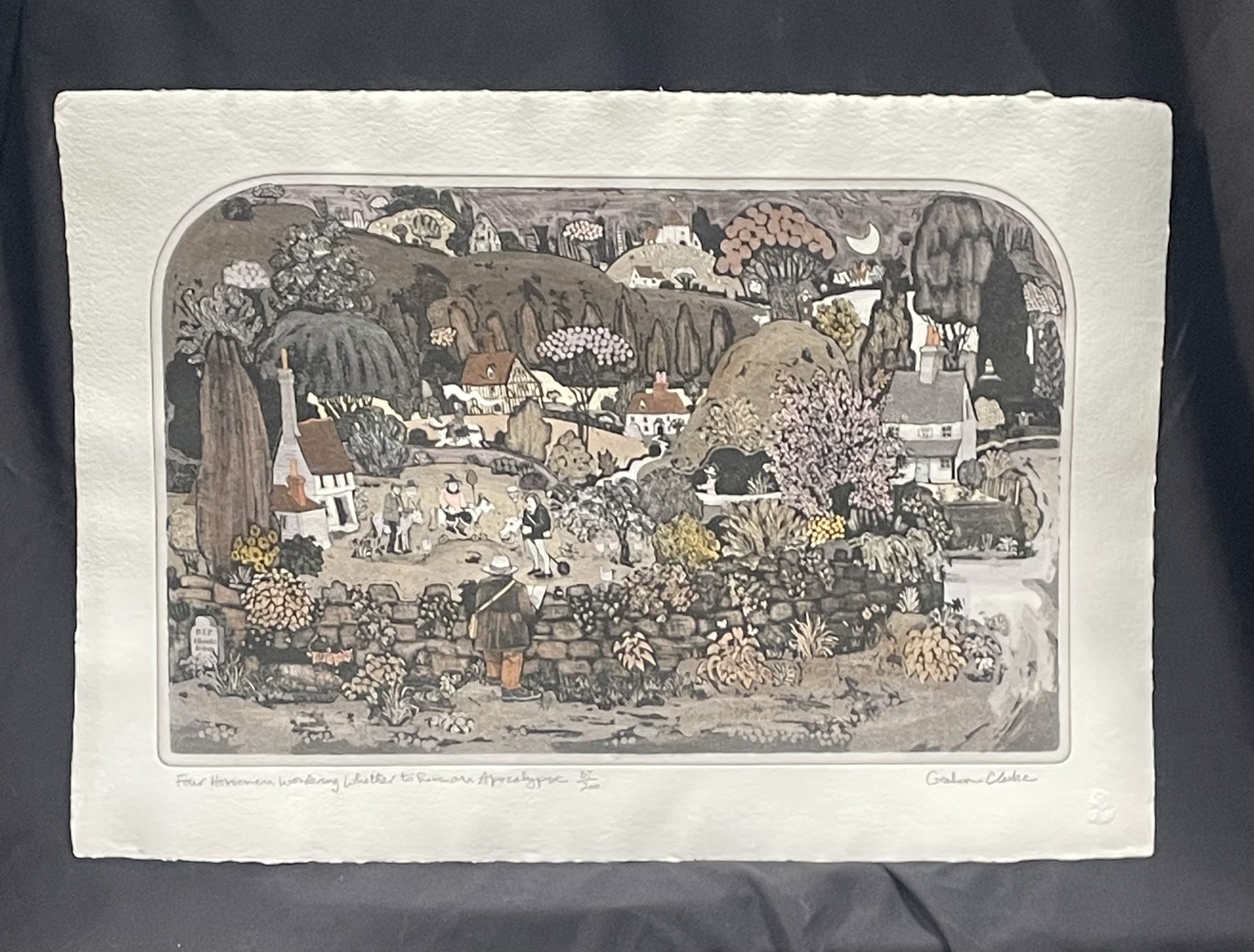 Graham Clarke | Snowdrop, The Fall of Icarus Fenner, Four Horsemen ...