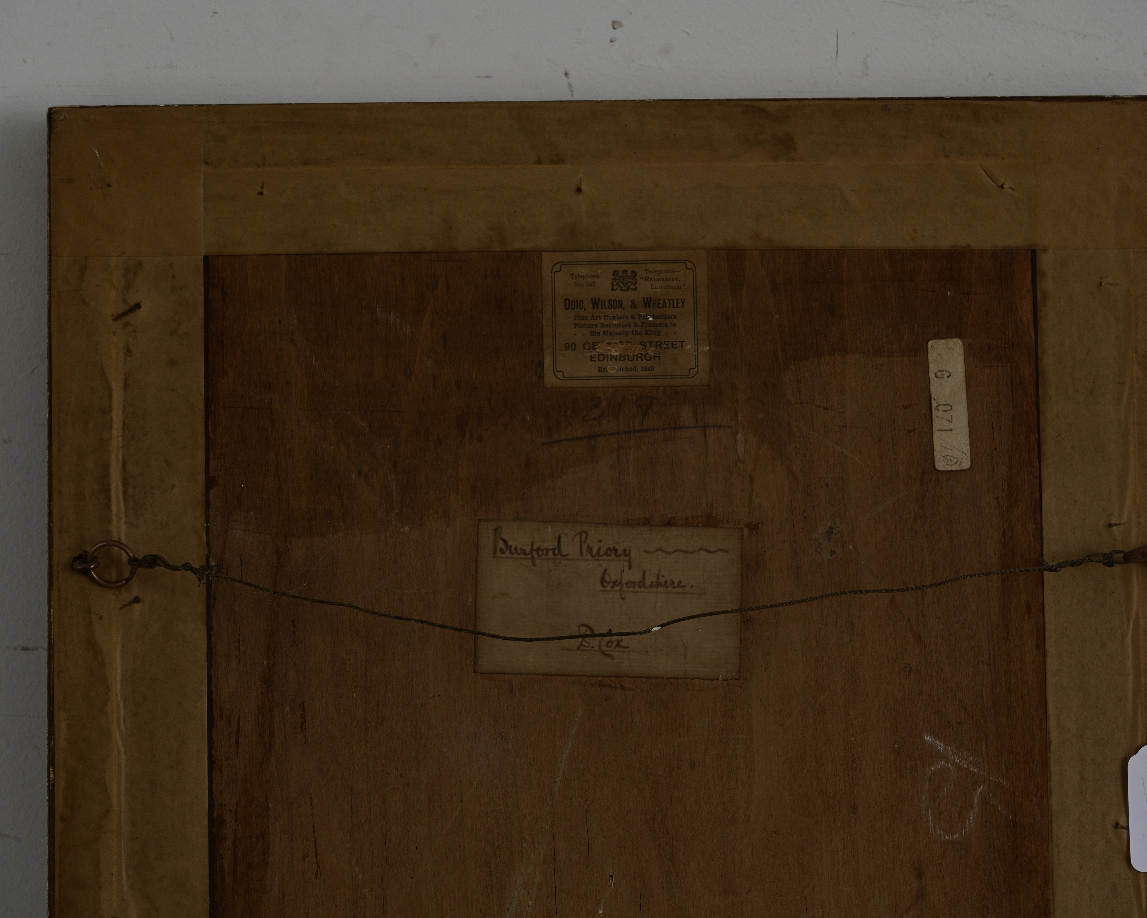 David Cox Sr. | Burford Priory, Oxfordshire | MutualArt