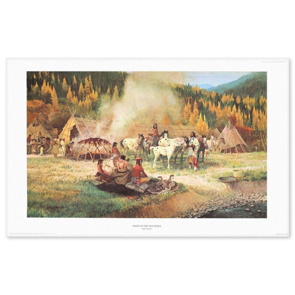 John Ford Clymer | Pride of Nez Pierce | MutualArt