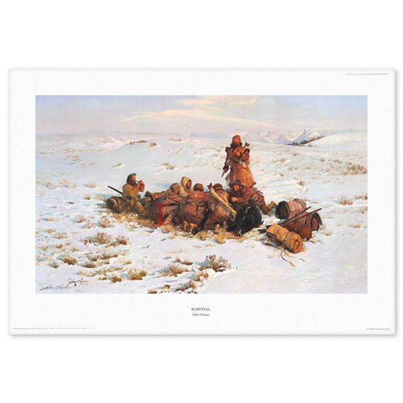 John Ford Clymer | Survival | MutualArt