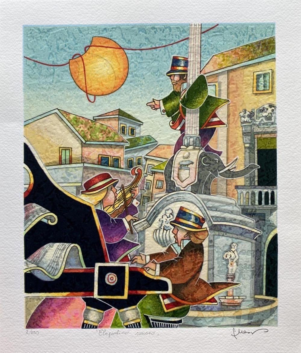 Francesco Nesi | ELEFANTINO CURIOSO | MutualArt
