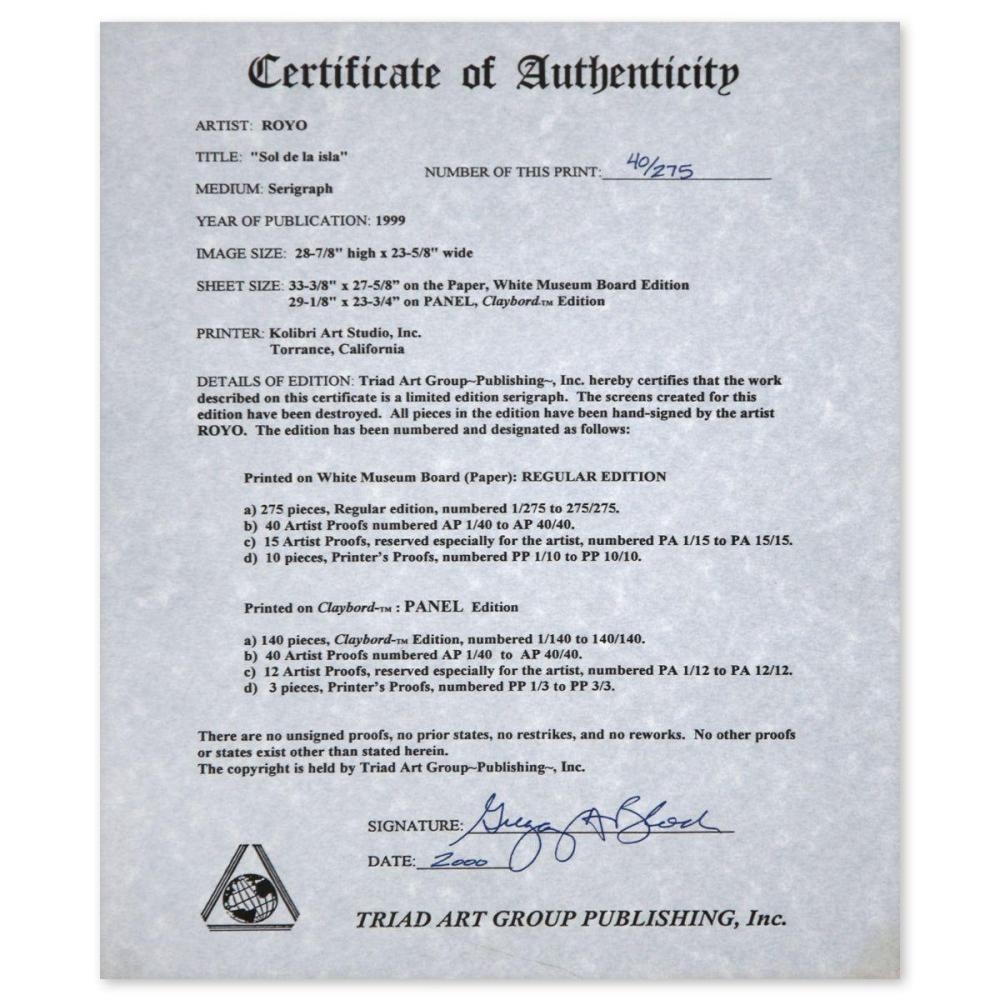 José Royo | Sol de la Isla | MutualArt