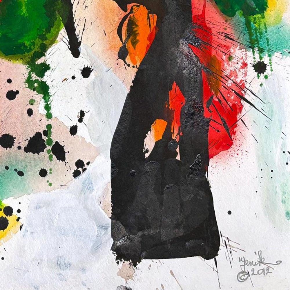 Jenik Cook | Framed Hand Signed Original Painting | MutualArt