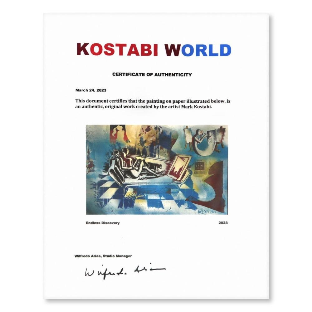 Mark Kostabi | Endless Discovery | MutualArt