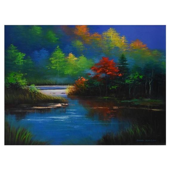 Richard Leung | Autumn Lake | MutualArt
