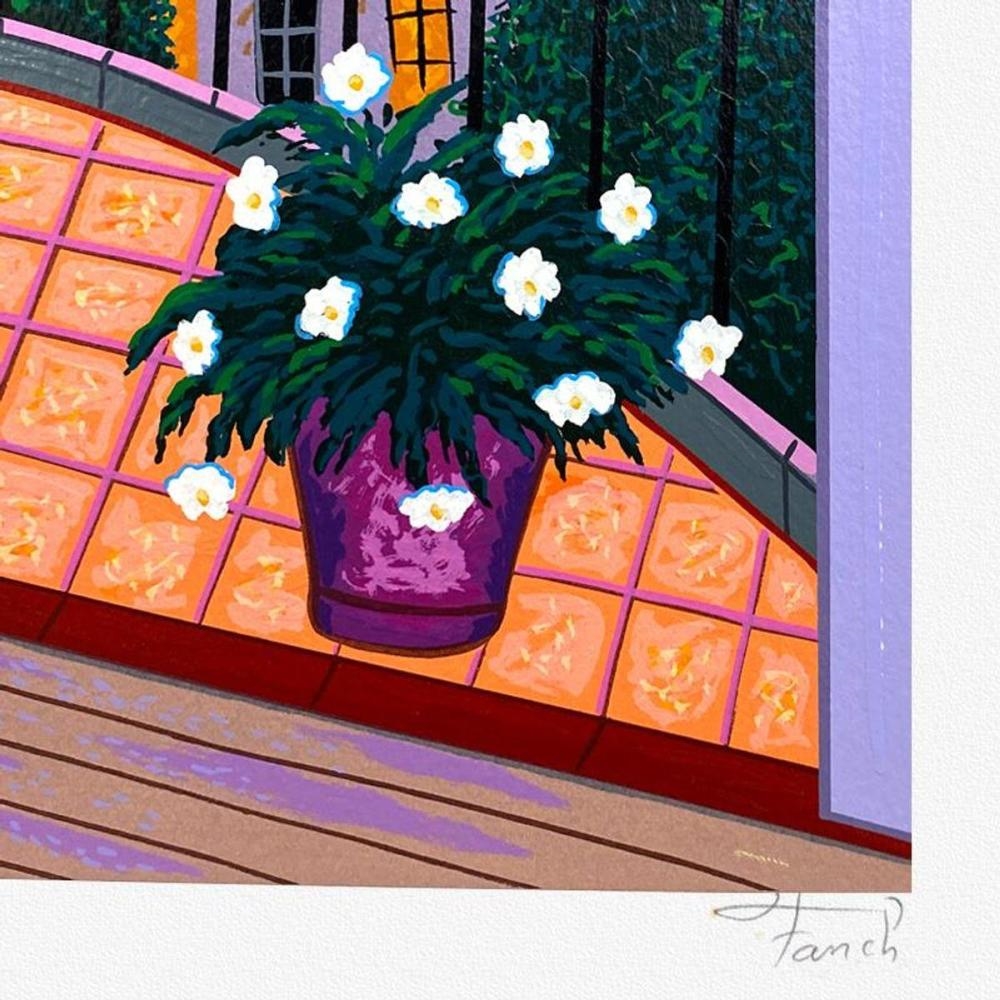 Fanch Ledan | Interior with Magritte | MutualArt