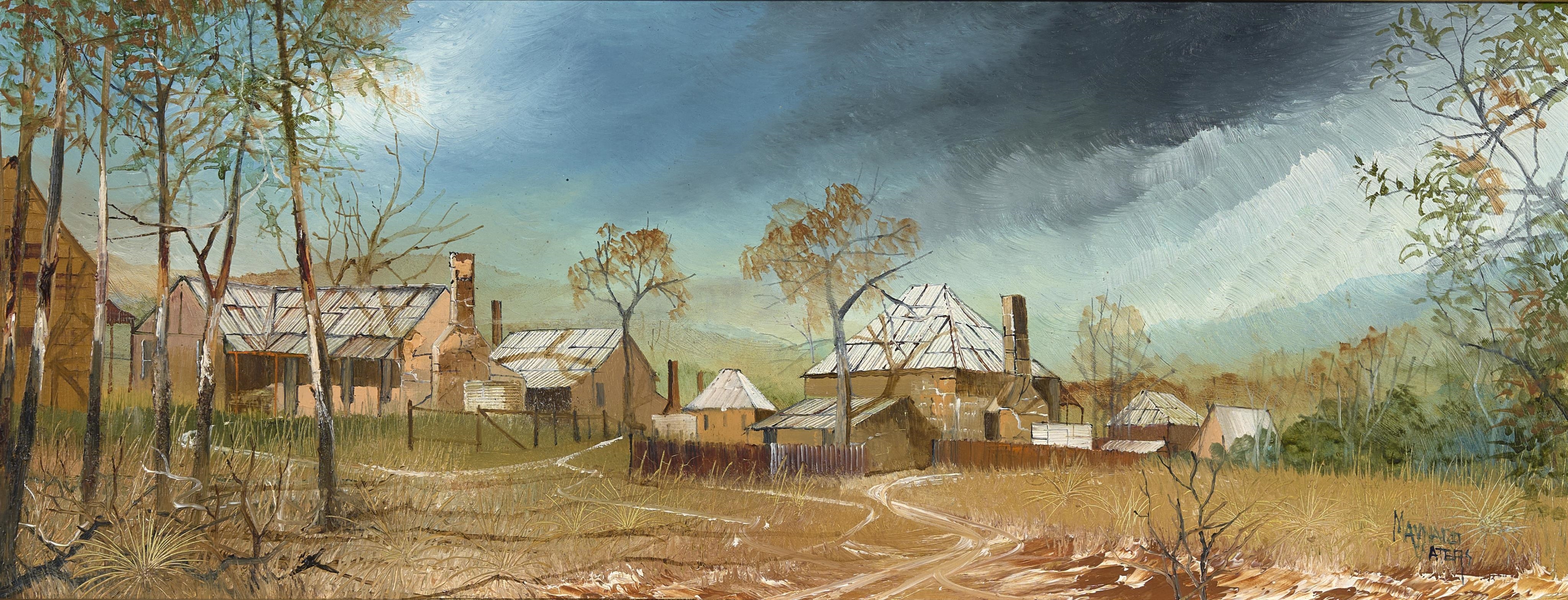 Maynard Waters | Back Street Boorowa | MutualArt