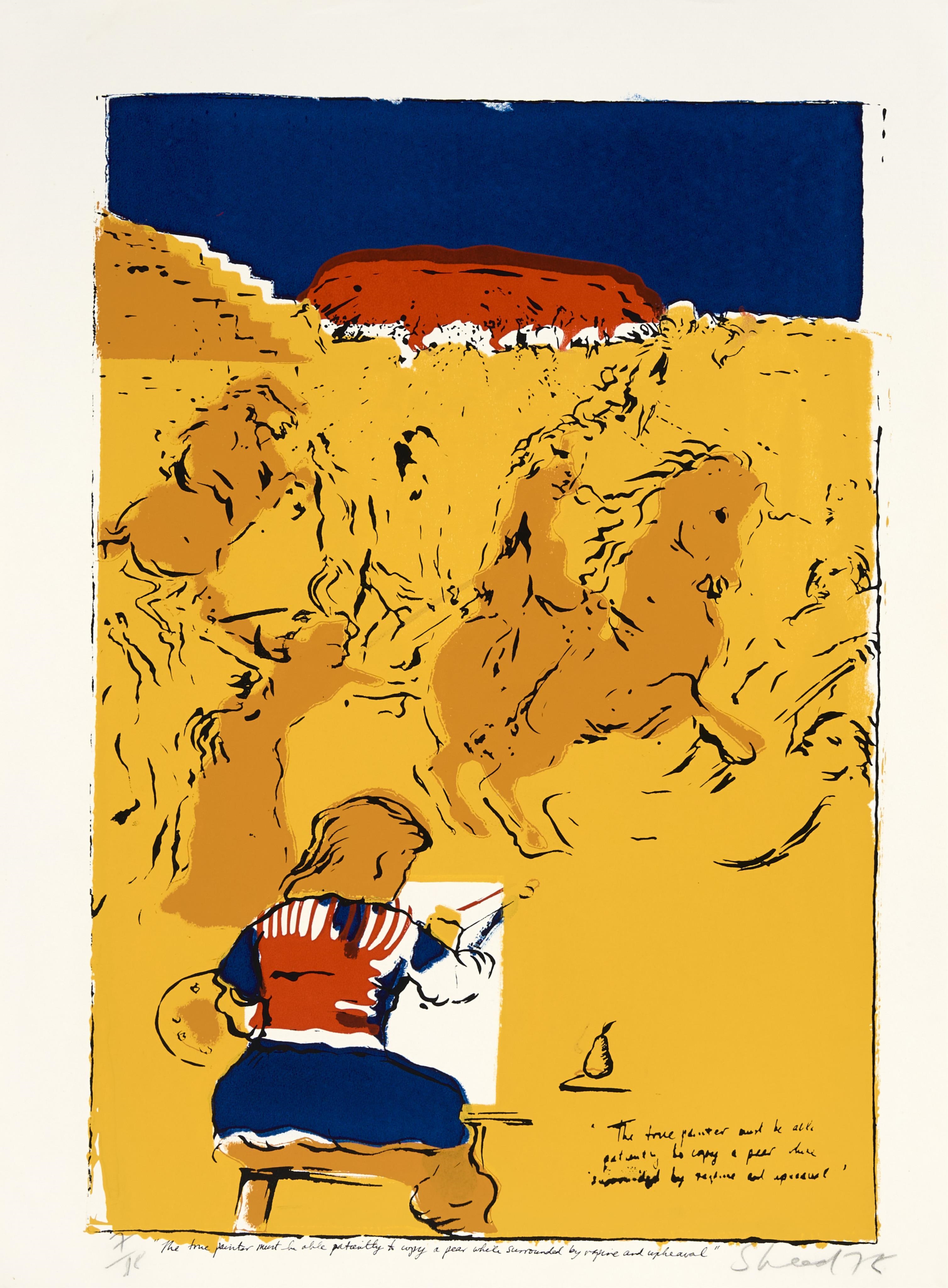 Garry Shead | The True Painter (1978) | MutualArt