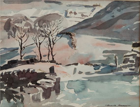 Ellis Shaw | The Wool Wall, Delph | MutualArt