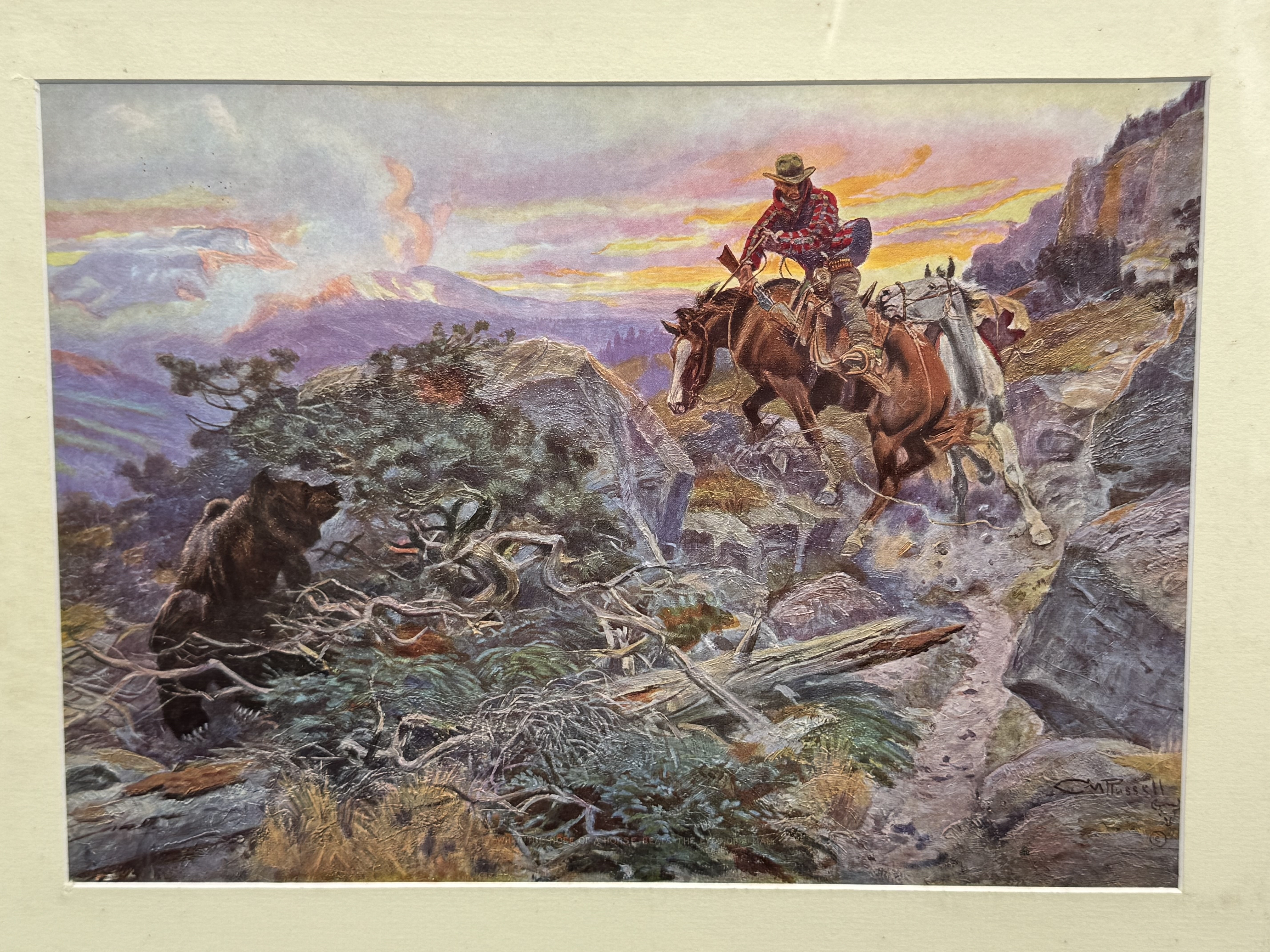 Charles Marion Russell | When the Nose of a Horse Beats the Eyes of Man ...