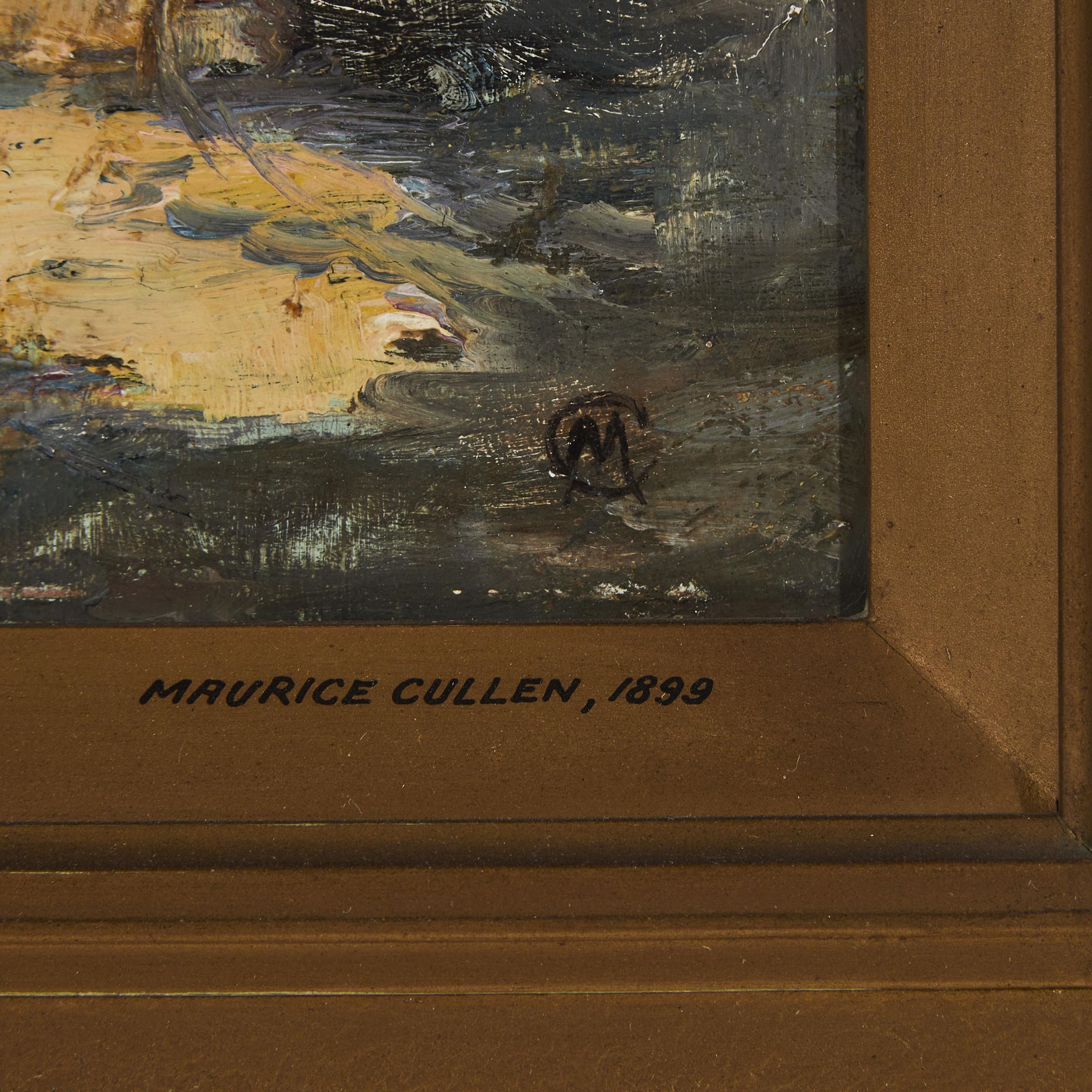 Maurice Galbraith Cullen | LOOKING UP MCGILL STREET, MONTREAL, 11 APRIL ...