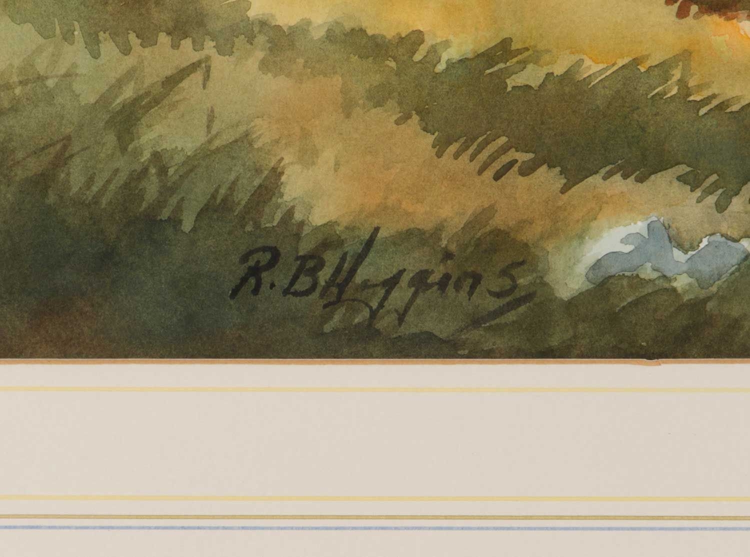 Robert Bertie Higgins | THE MOURNES FROM STRANGFORD LOUGH | MutualArt