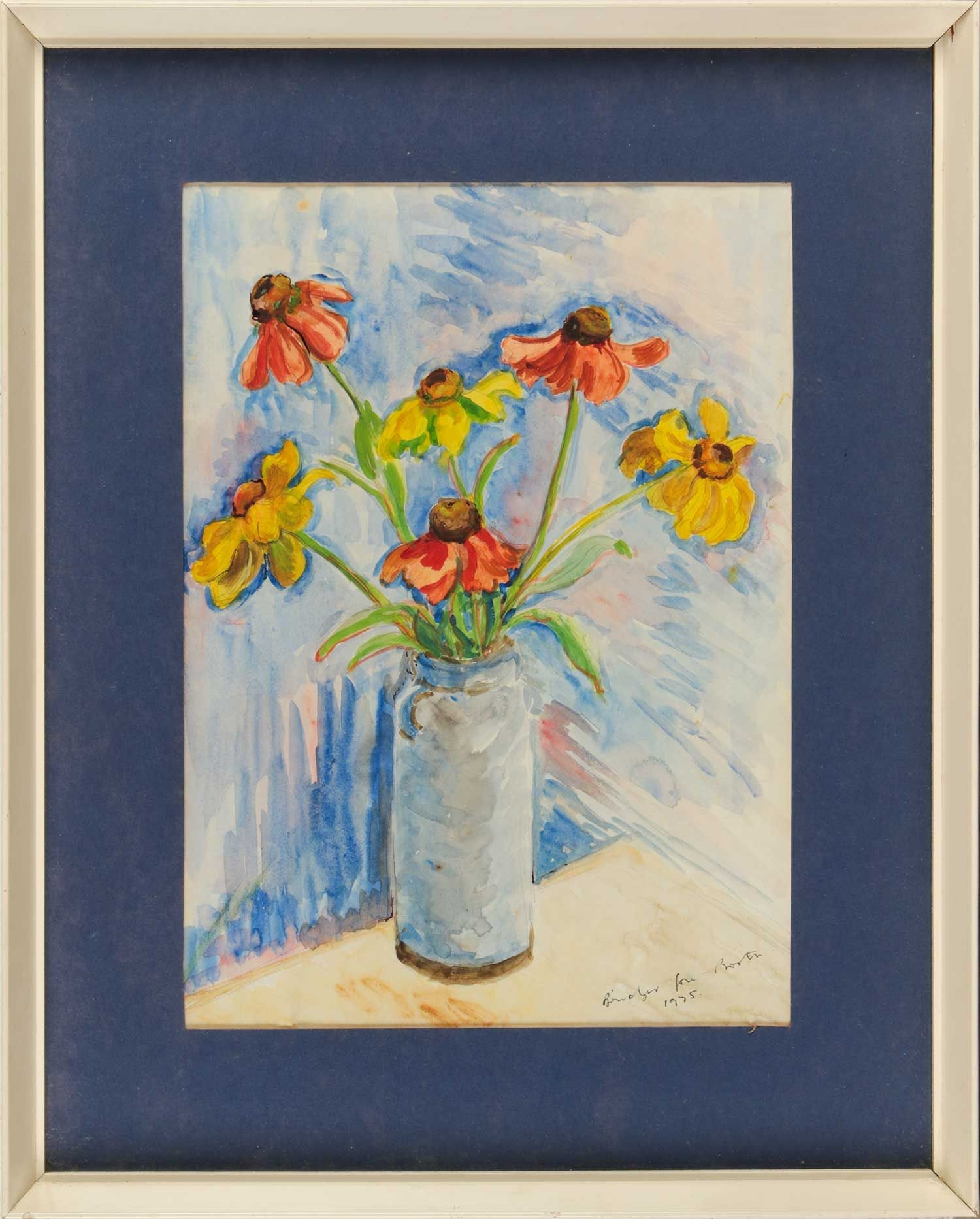 Bridget Gore Booth | HELLENIUM DAISIES (1975) | MutualArt