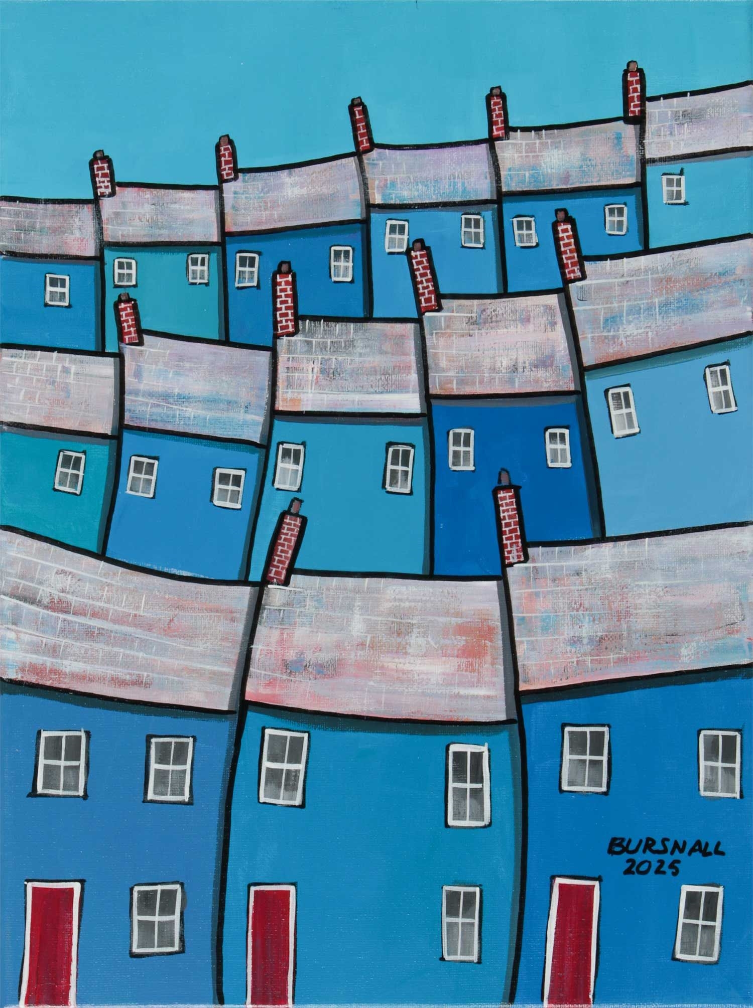 Paul Bursnall | BLUE BLOCK | MutualArt