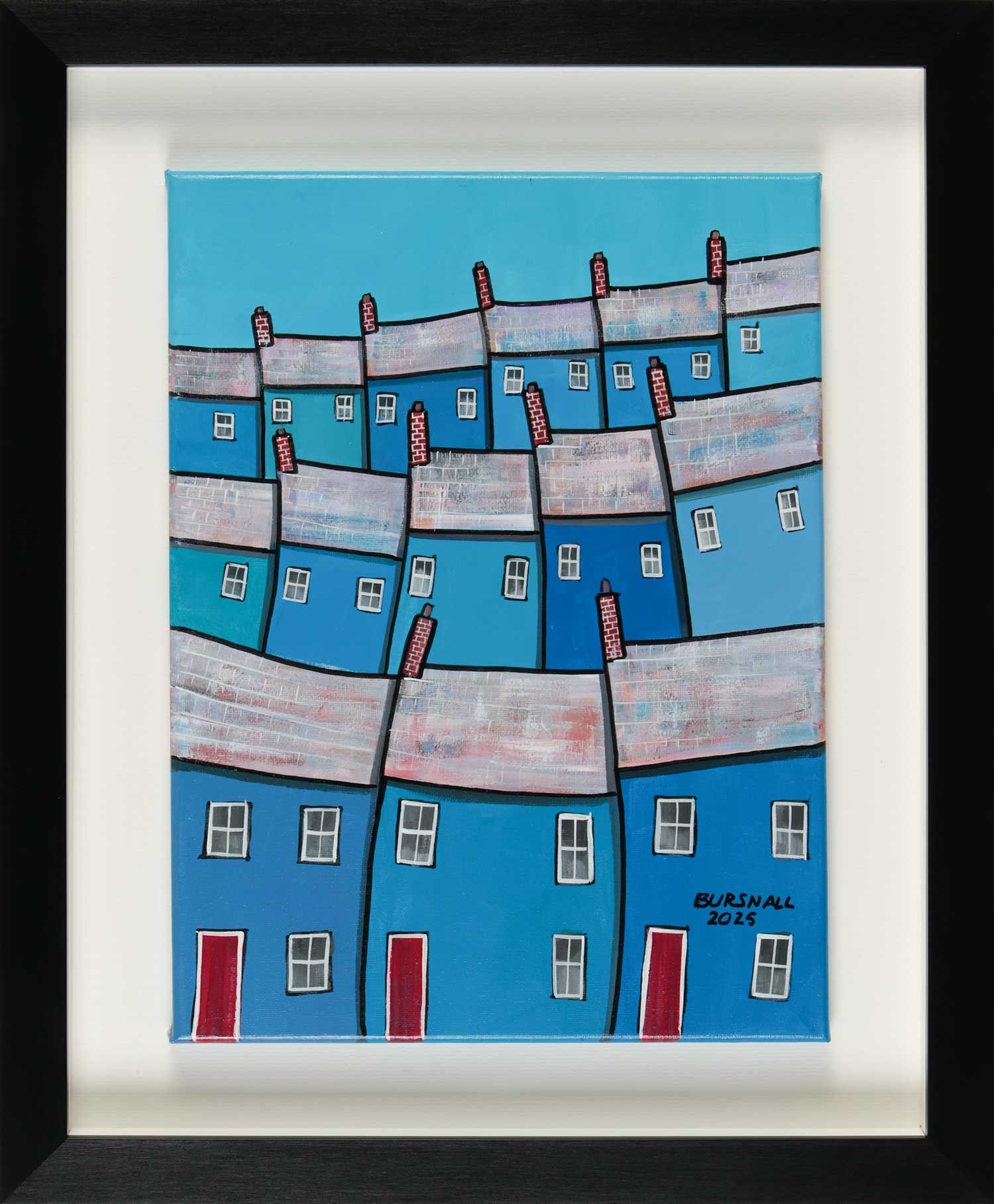 Paul Bursnall | BLUE BLOCK | MutualArt