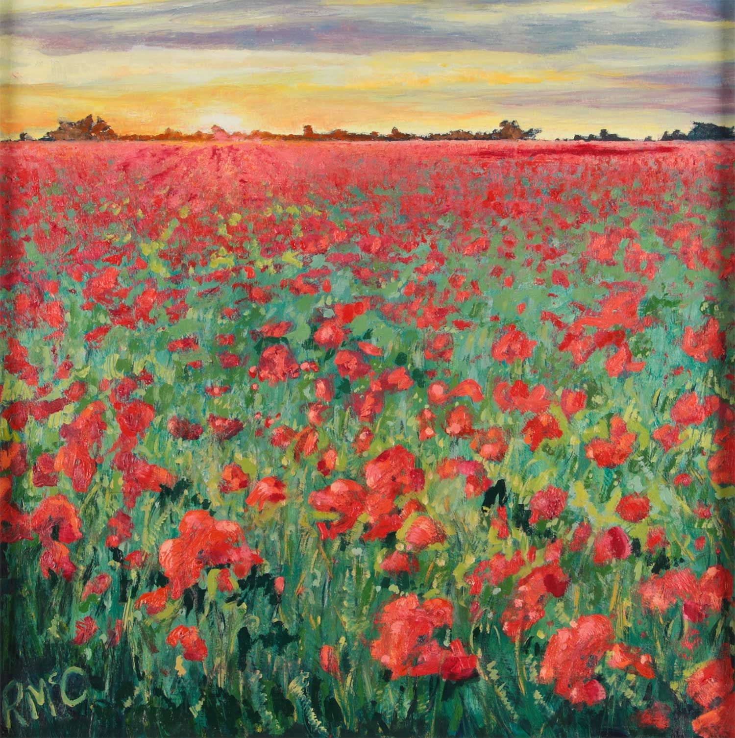 Rachel McCormick | RED FIELD | MutualArt