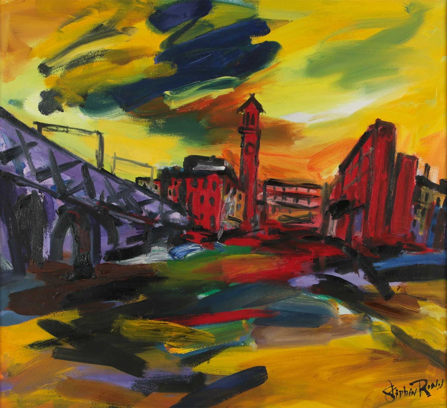 Stephen Rinn | BUTT BRIDGE | MutualArt