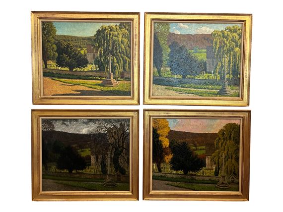 George Charlton | The Four Seasons at Leonard Stanley Church | MutualArt