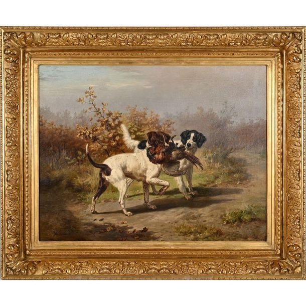 Jules Bertrand Gélibert | Pheasant hunting | MutualArt