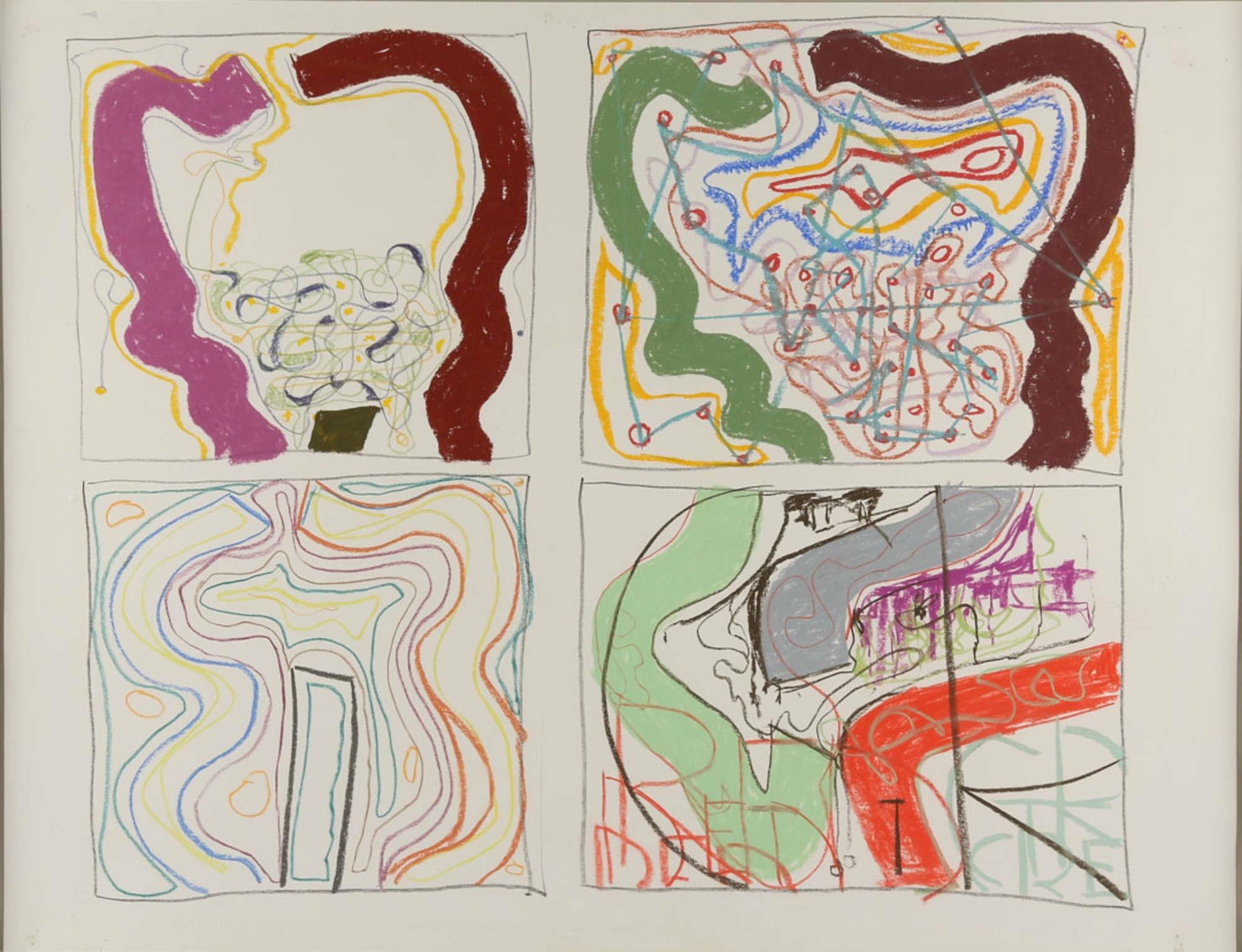 John Plumb | an untitled abstract composition | MutualArt