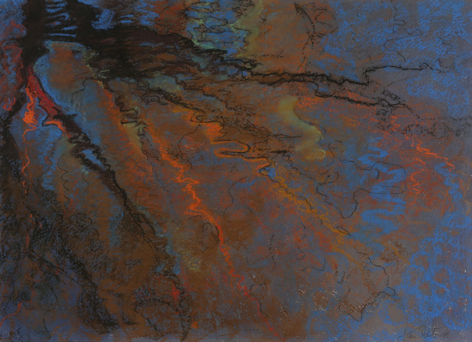 Plumb John | Autumn Reflection in the River Ash II (1989) | Compare ...