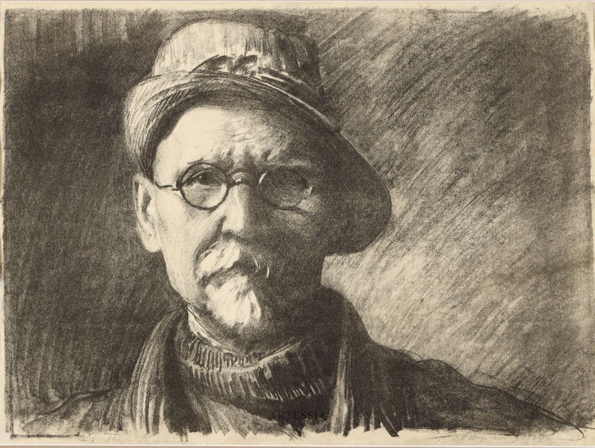 Leon Wyczolkowski | Autoportret (1929) | MutualArt