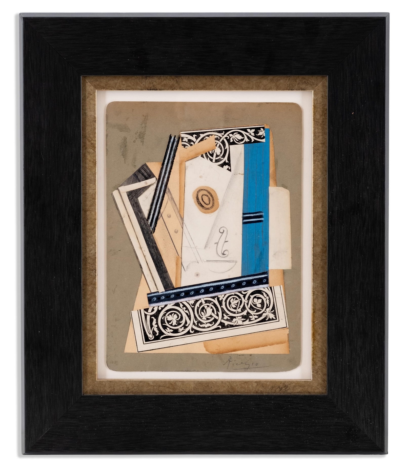 Pablo Picasso | Cubist Collage (10) | MutualArt