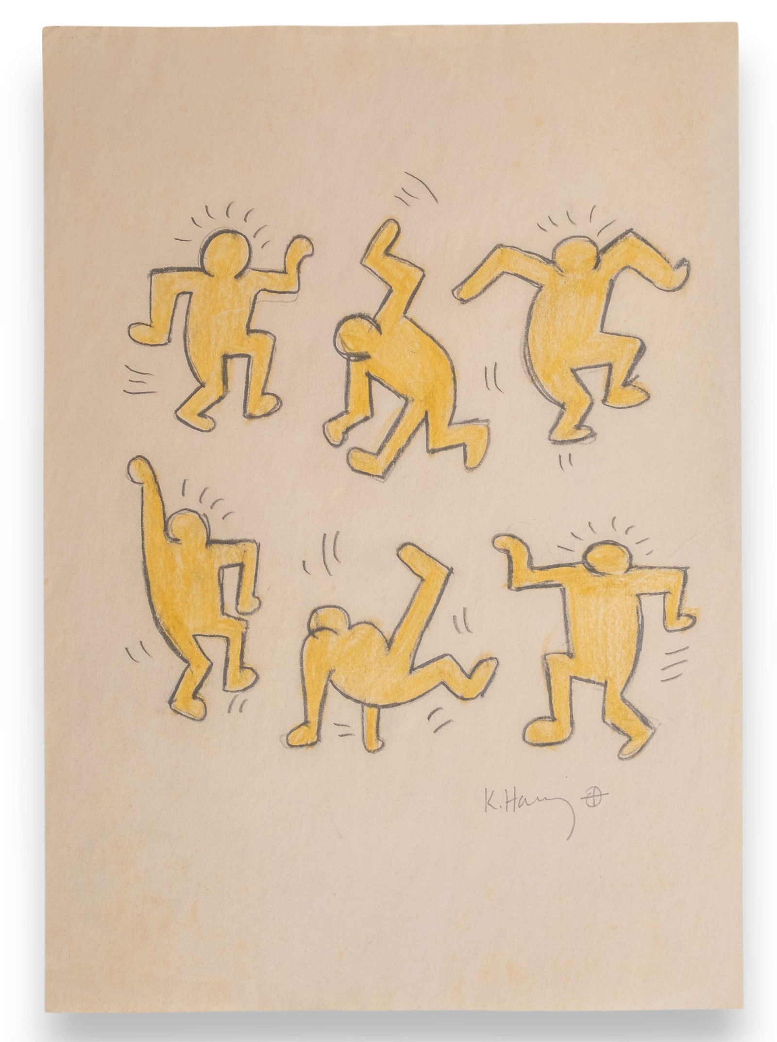 Keith Haring | Dancing Figures | MutualArt
