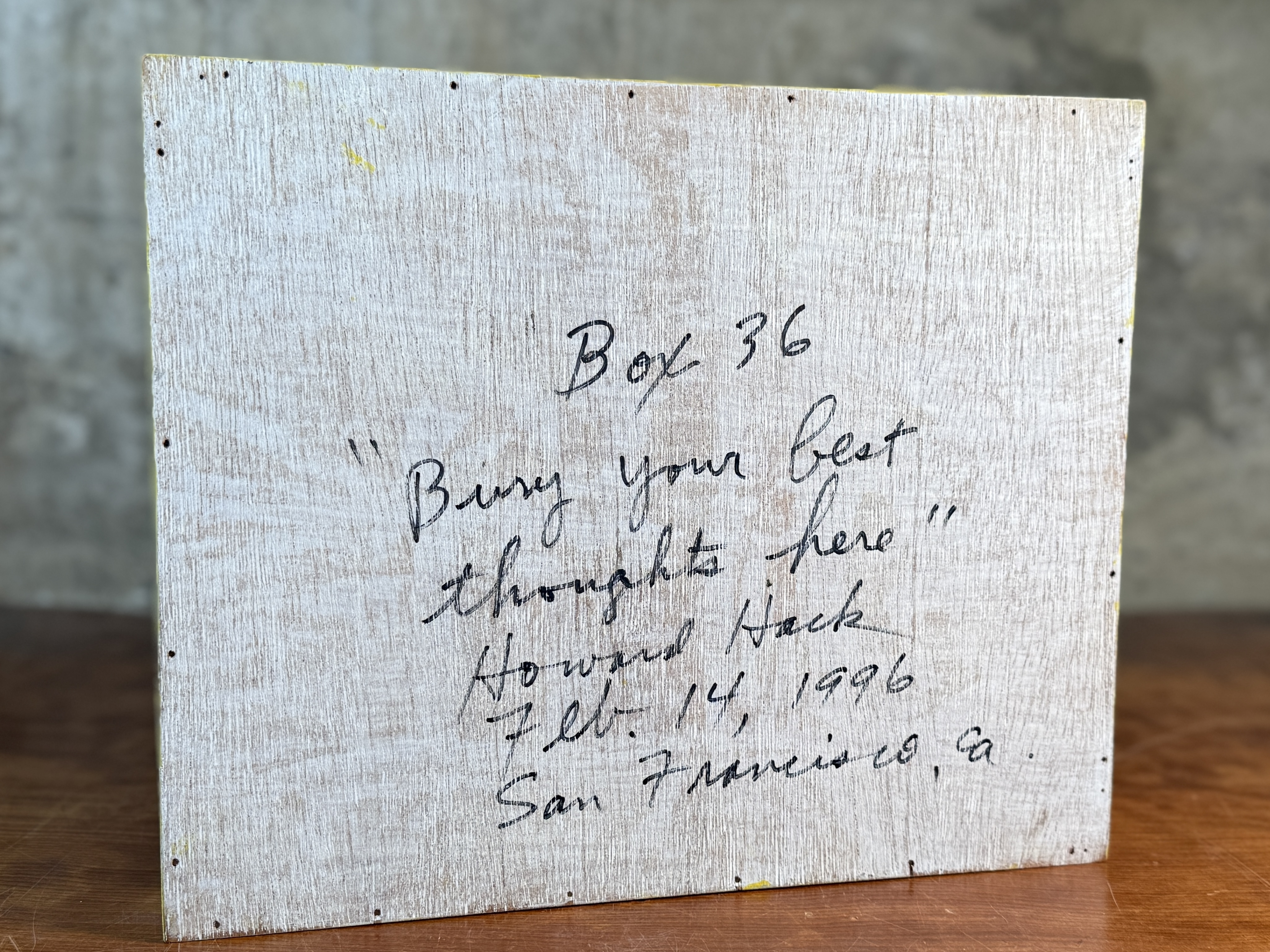 Howard Hack | Box 36 | MutualArt