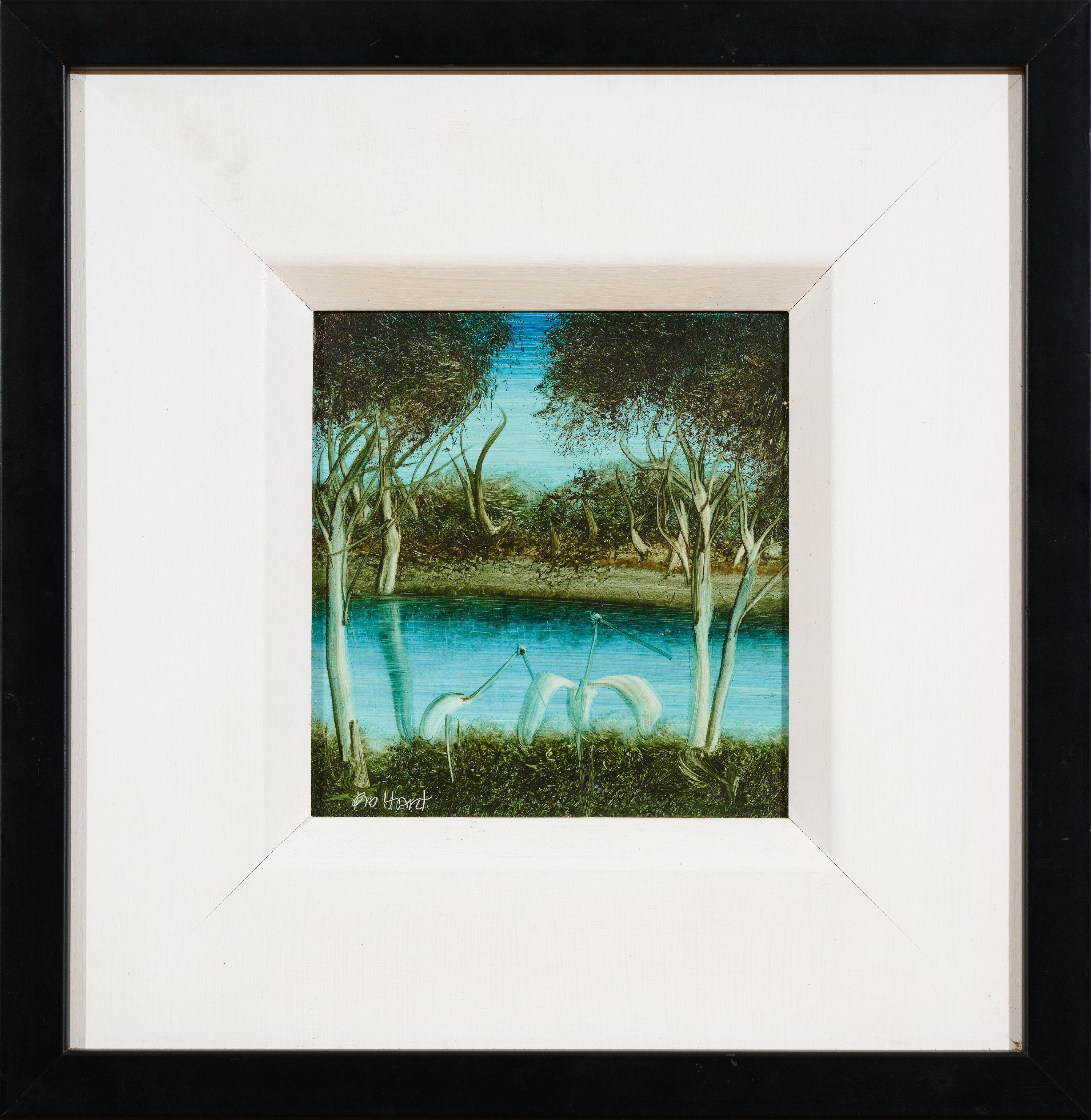 Kevin Charles Hart | Brolgas | MutualArt