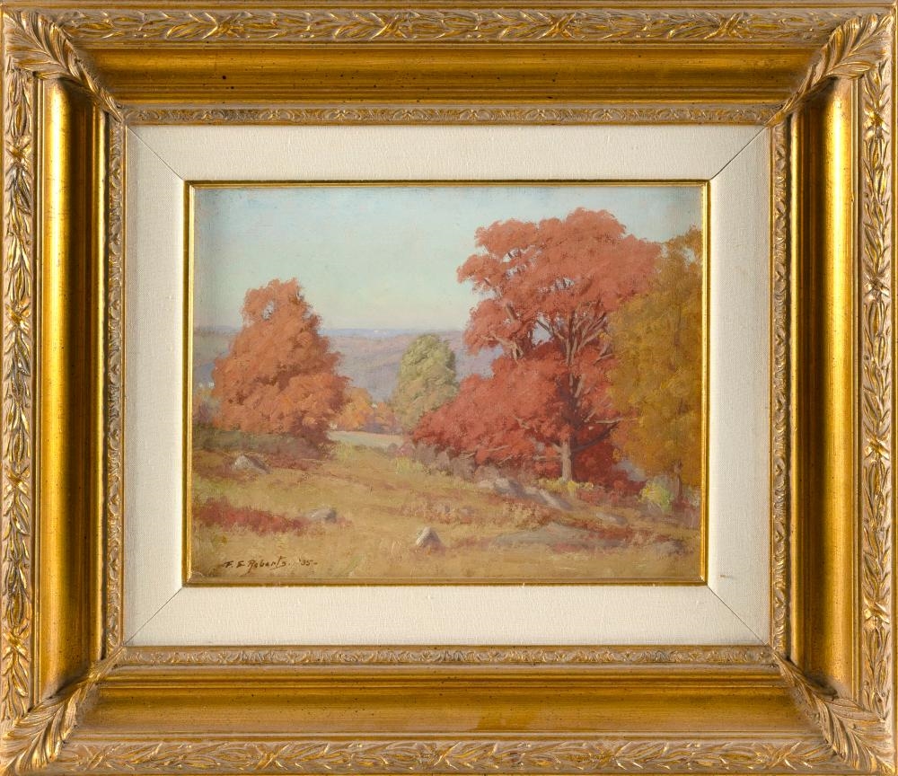Fred E. Roberts | Fall landscape (1935) | MutualArt