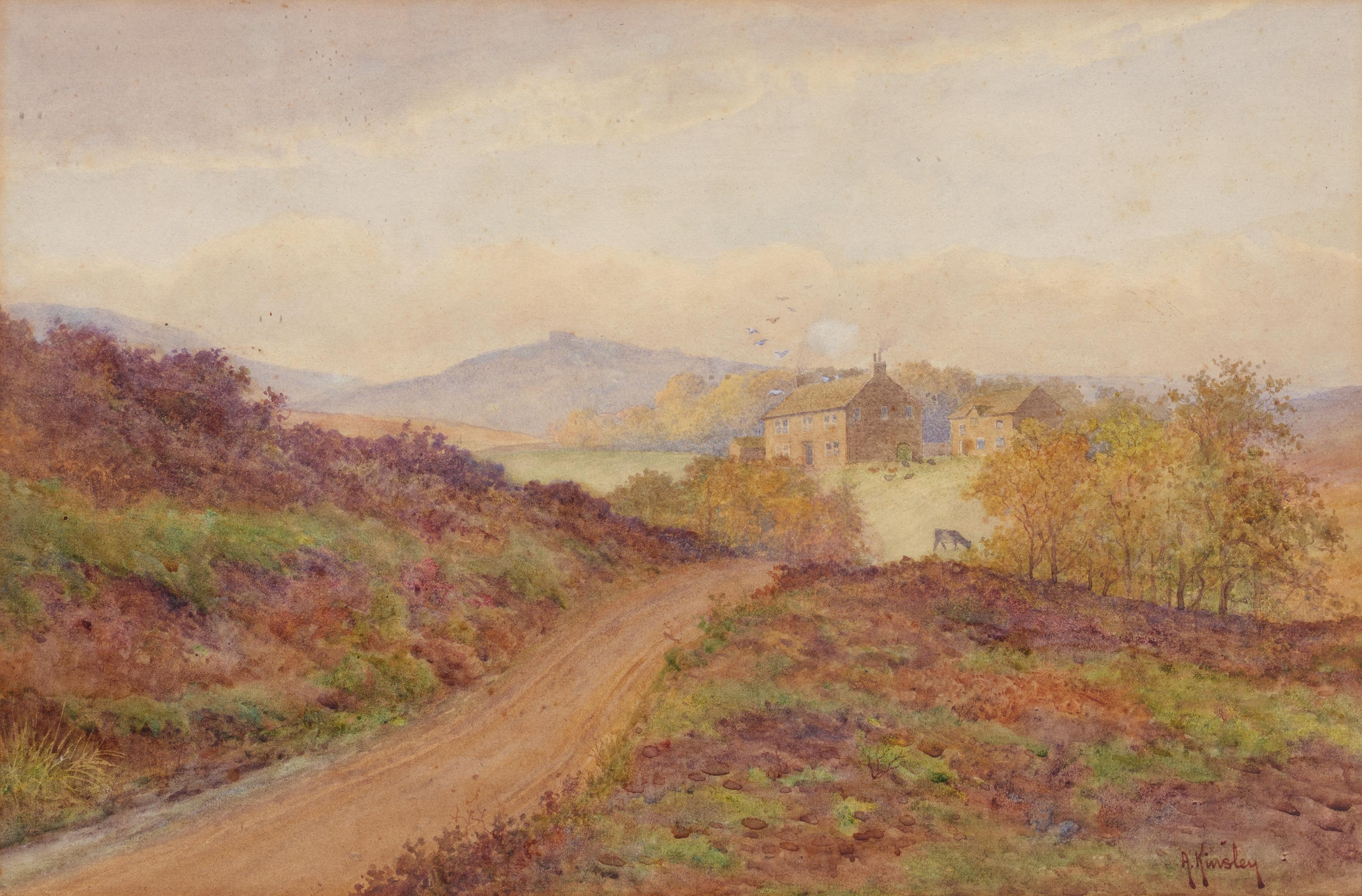 Albert Kinsley | Englische Landschaft mit Cottage | MutualArt