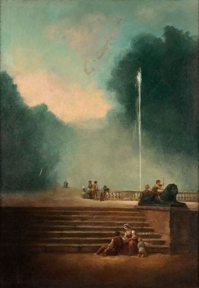 Hubert Robert | The water jet | MutualArt