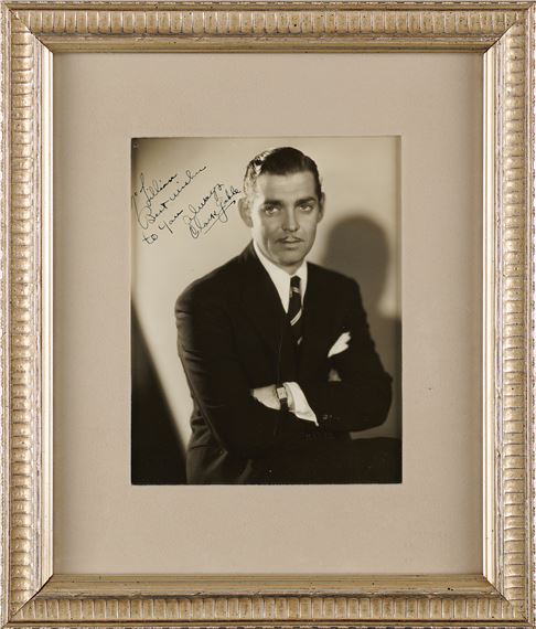 Clark Gable | Clark Gable Signed Photograph | MutualArt