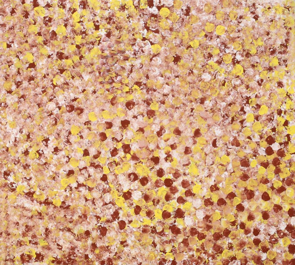 Belinda Golder Kngwarreye | Bush Plum (2024) | MutualArt