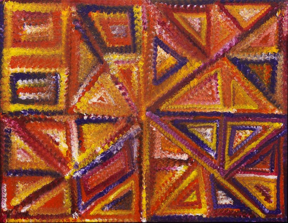 Evelyn Pultara | Bush Yam (2023) | MutualArt