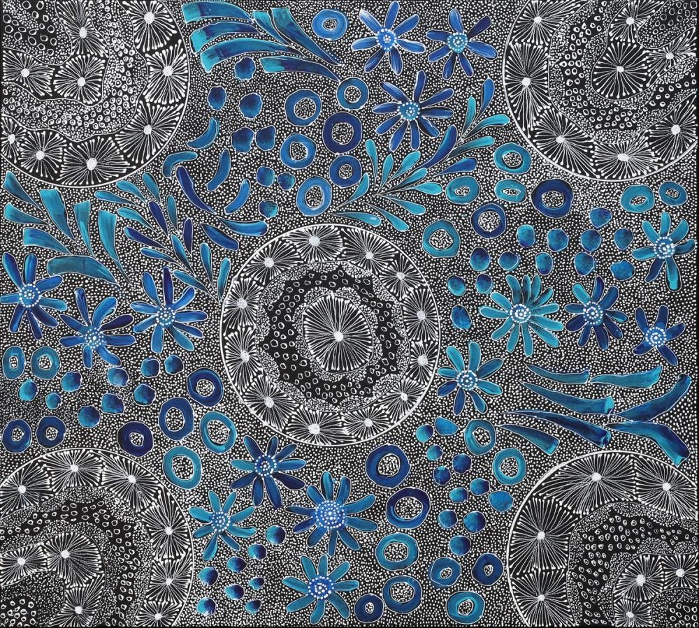 Tanya Bird Mpetanye | Bush Leaves (2025) | MutualArt