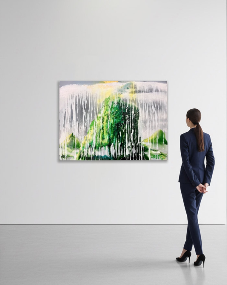 Olga Grechina | Sunny rain (2025) | MutualArt
