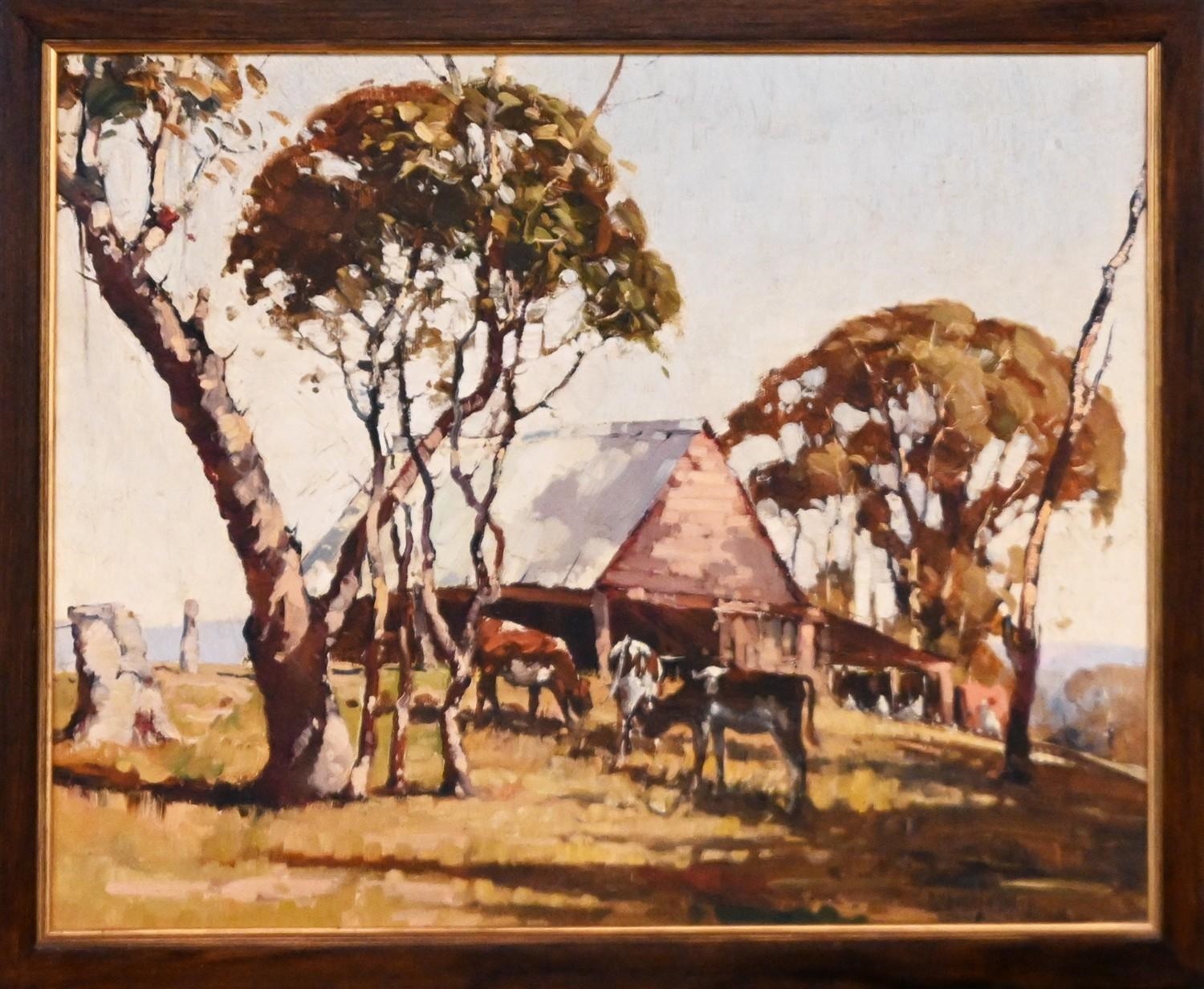 Robert Johnson | FARMYARD | MutualArt