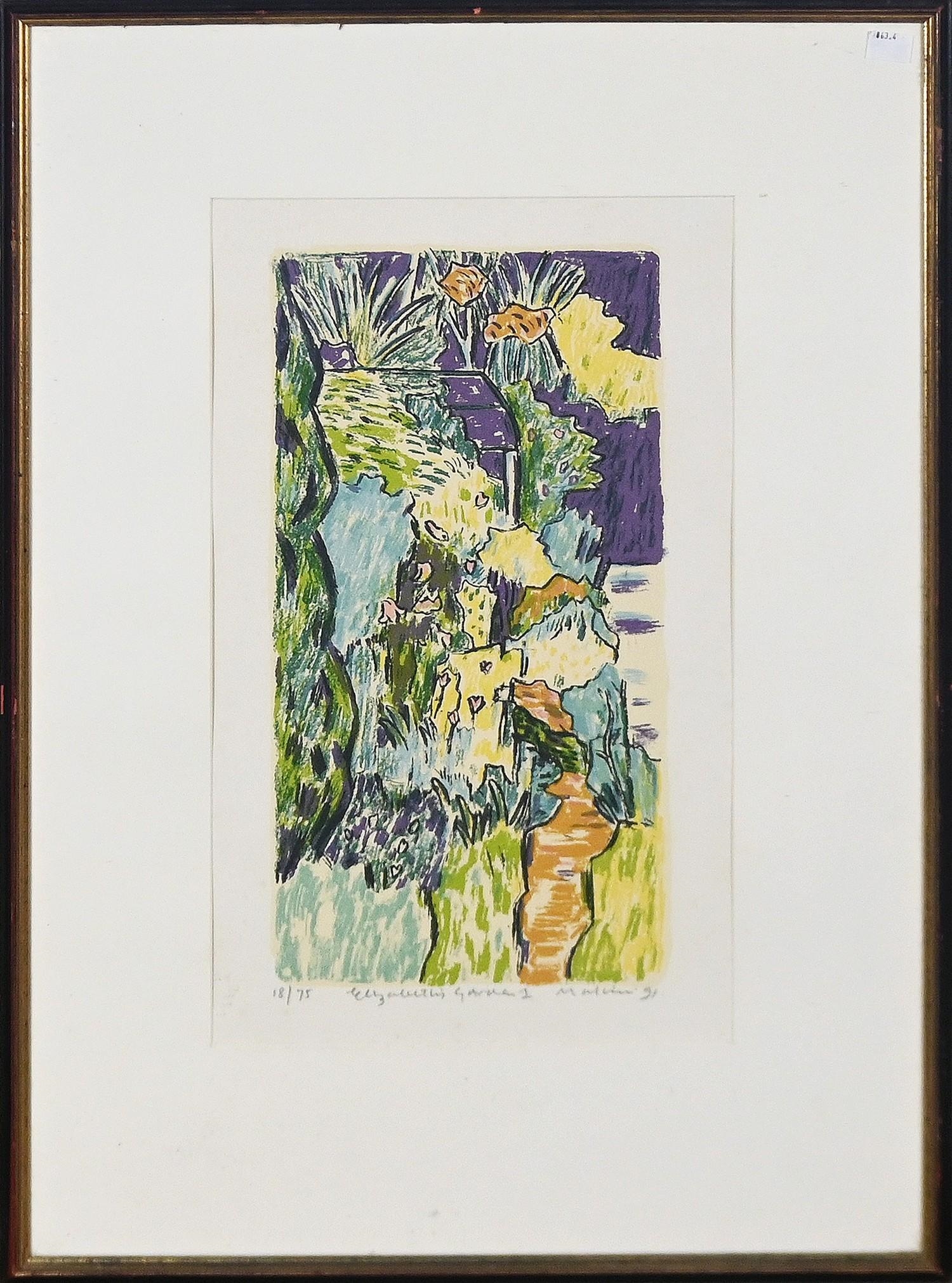 Jeff Makin | ELIZABETH'S GARDEN 1 (1991) | MutualArt