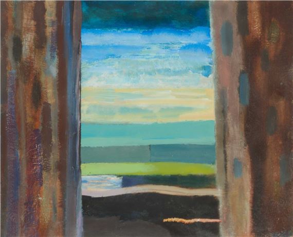Derek Hyatt | LANDSCAPE THROUGH CURTAINS | MutualArt