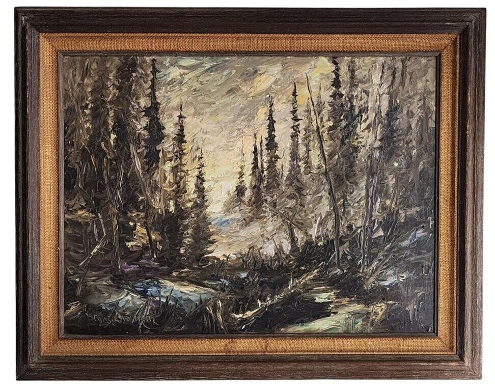 Charles E. Willette | Maine Woodlands | MutualArt
