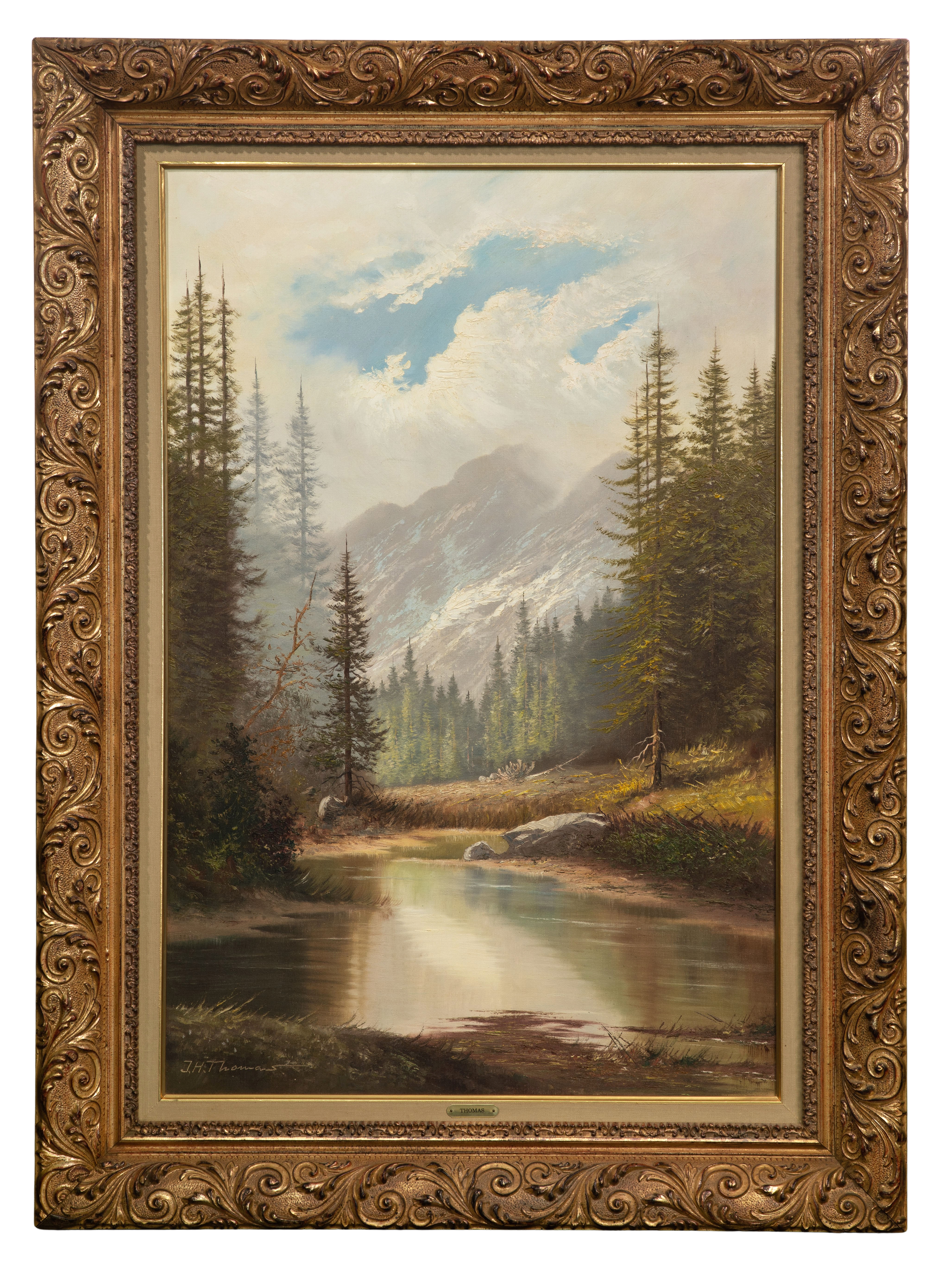 Joseph Heinrich Thomas | Oil on Canvas | MutualArt