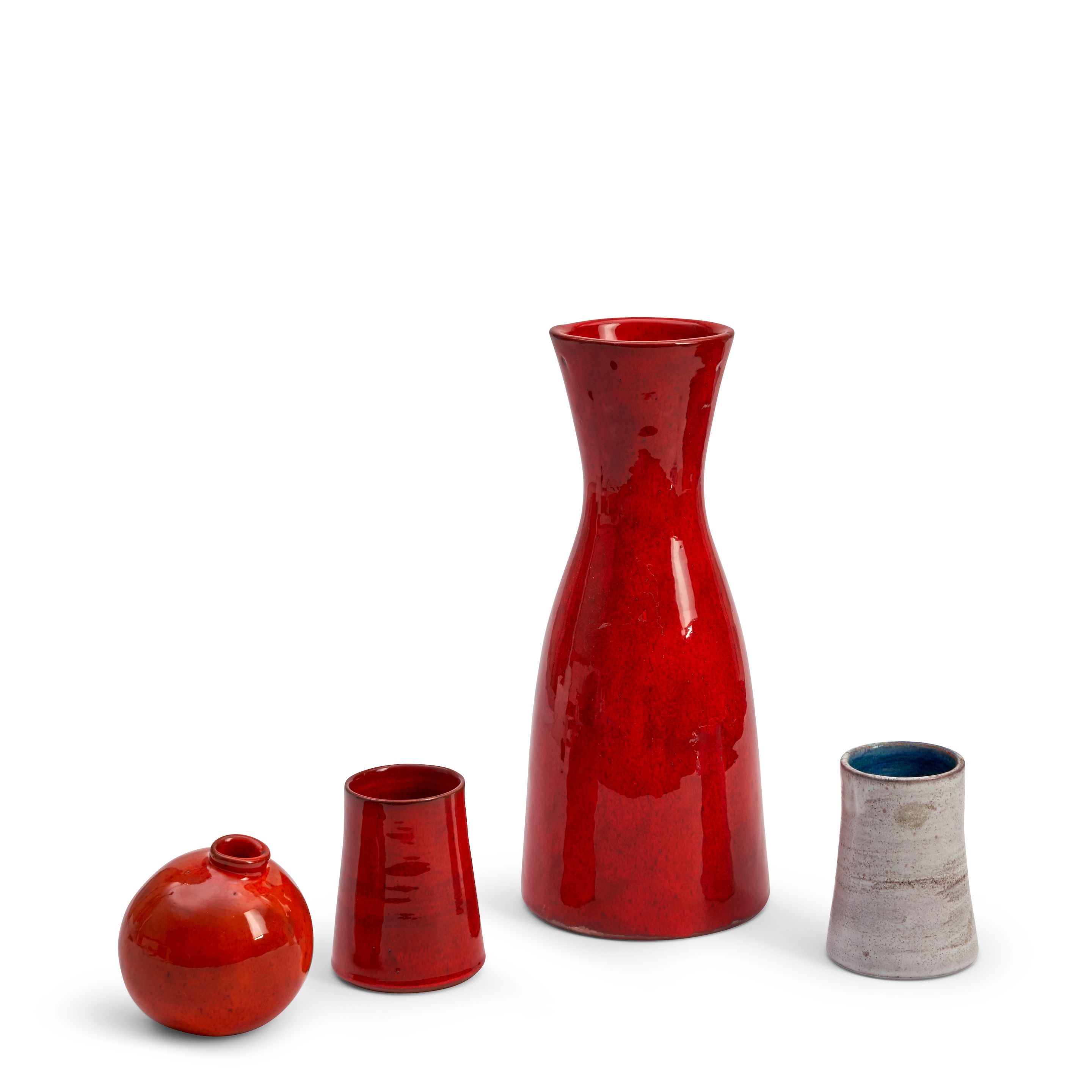 Robert and Jean Cloutier | FOUR VASES (1960) | MutualArt