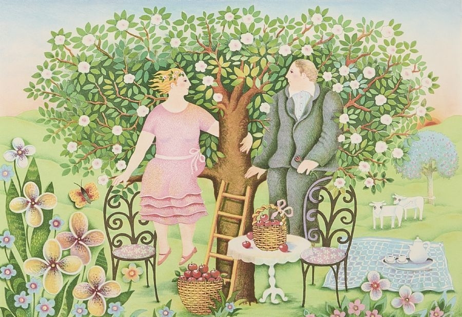 Marion Belin | litograph in colors Marion Bel | MutualArt