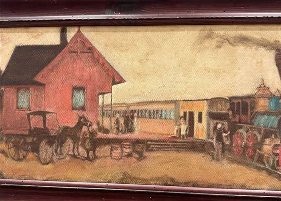 Barry J. Freeman | Train Station | MutualArt