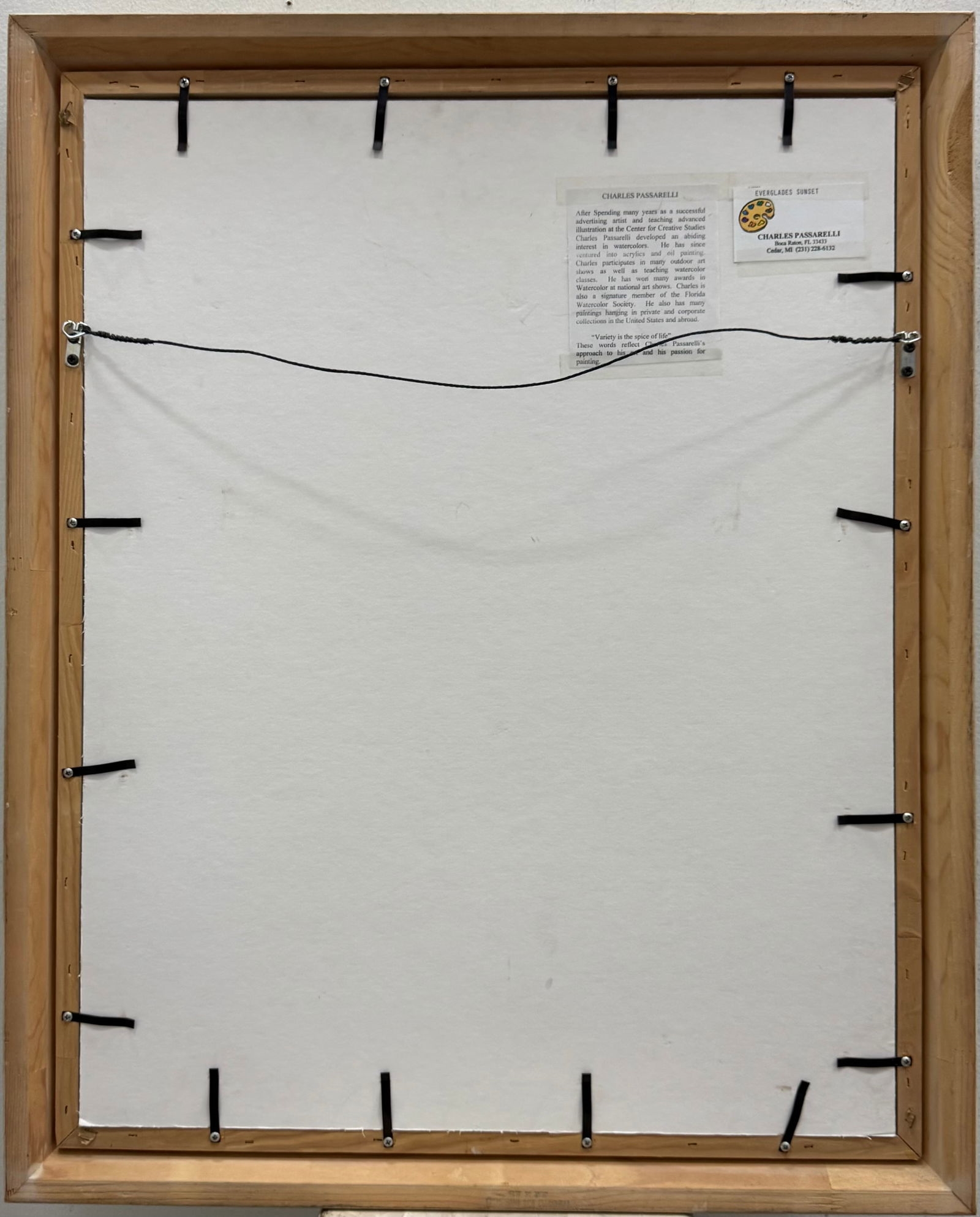 Charles Passarelli | Watercolor Boca Raton | MutualArt