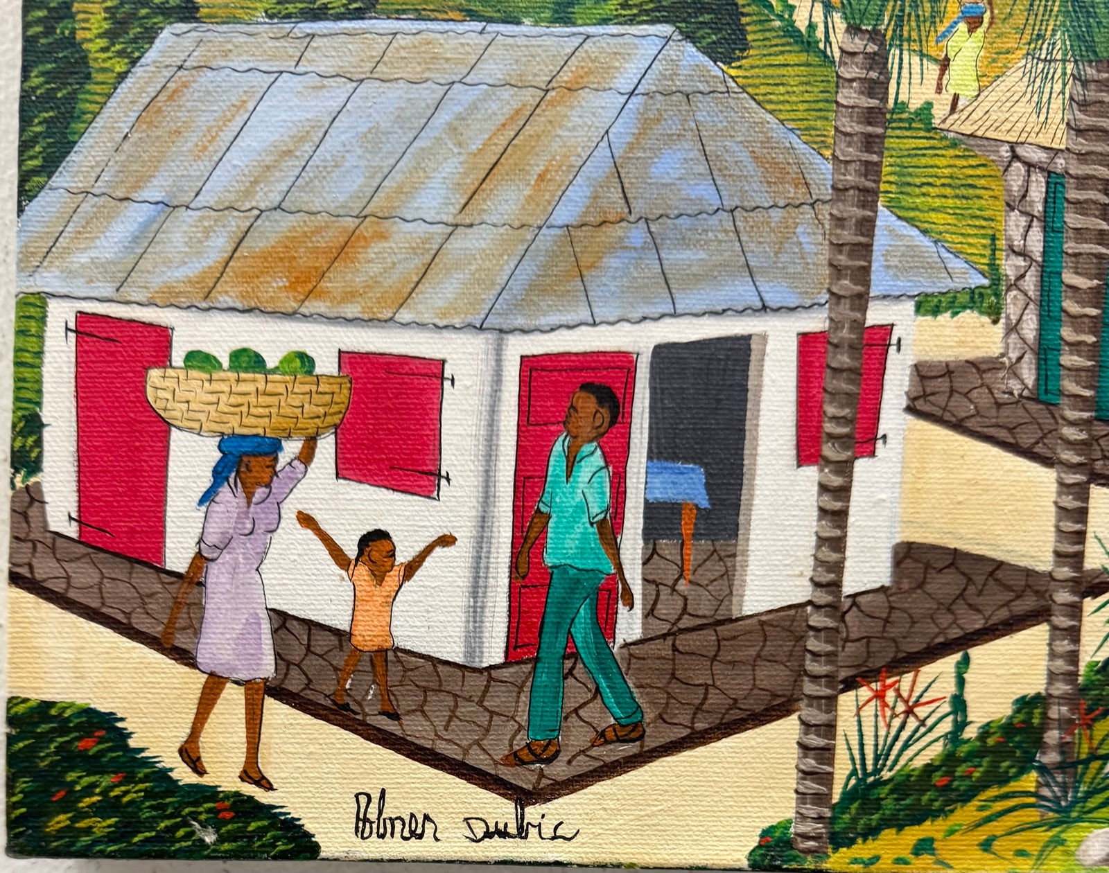 Jean Abner Dubic | Village Landscape | MutualArt