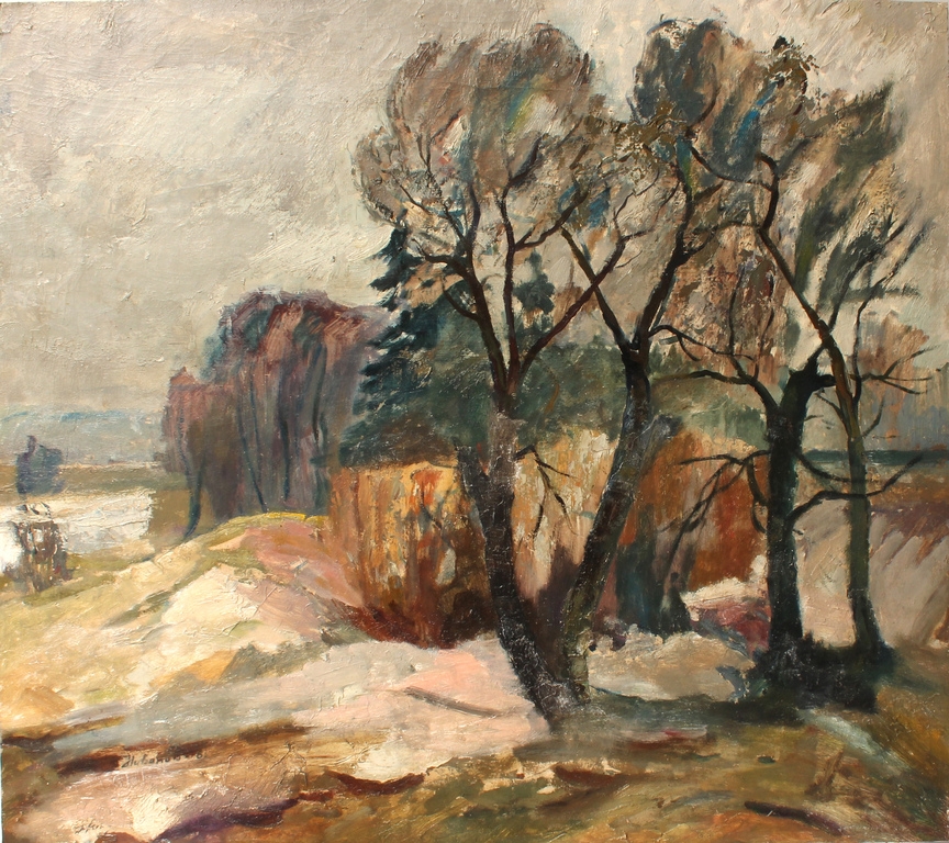 Ivan Ivanov | Landscape (1969) | MutualArt